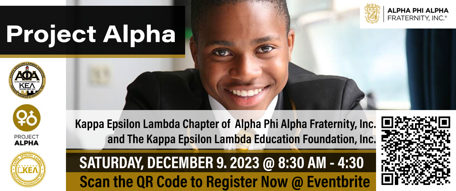 Alpha Phi Alpha Fraternity, Inc. | Kappa Epsilon Lambda Chapter | Prince George's County ...